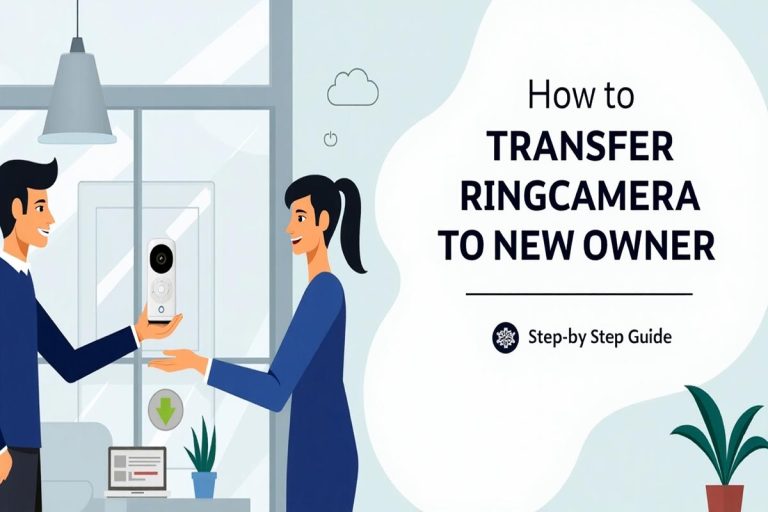 How to Transfer Ring Camera to New Owner – Complete Guide (2025)
